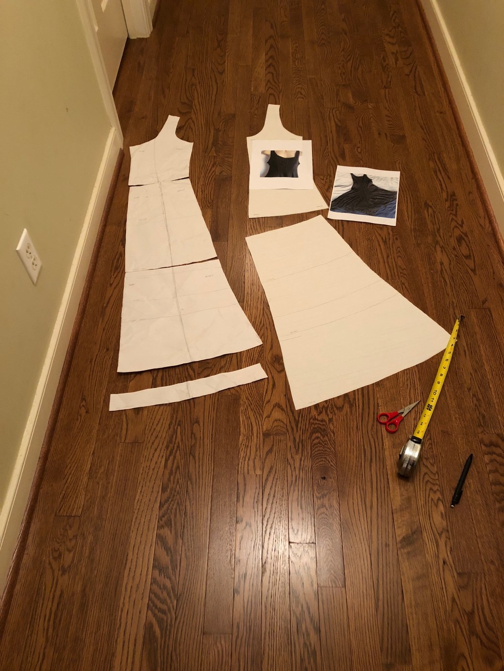 My attempt to recreate an Alabama Chanin Dress I saw online. | Everyday ...